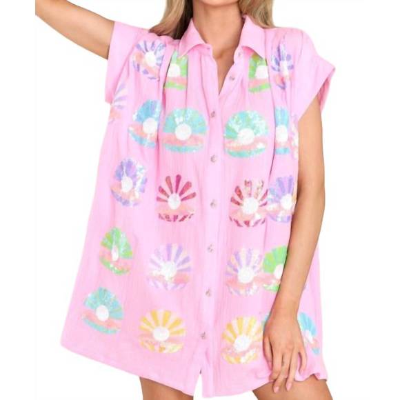 QUEEN OF SPARKLES | Dresses | New Queen Of Sparkles Gauze Clam Shell ...